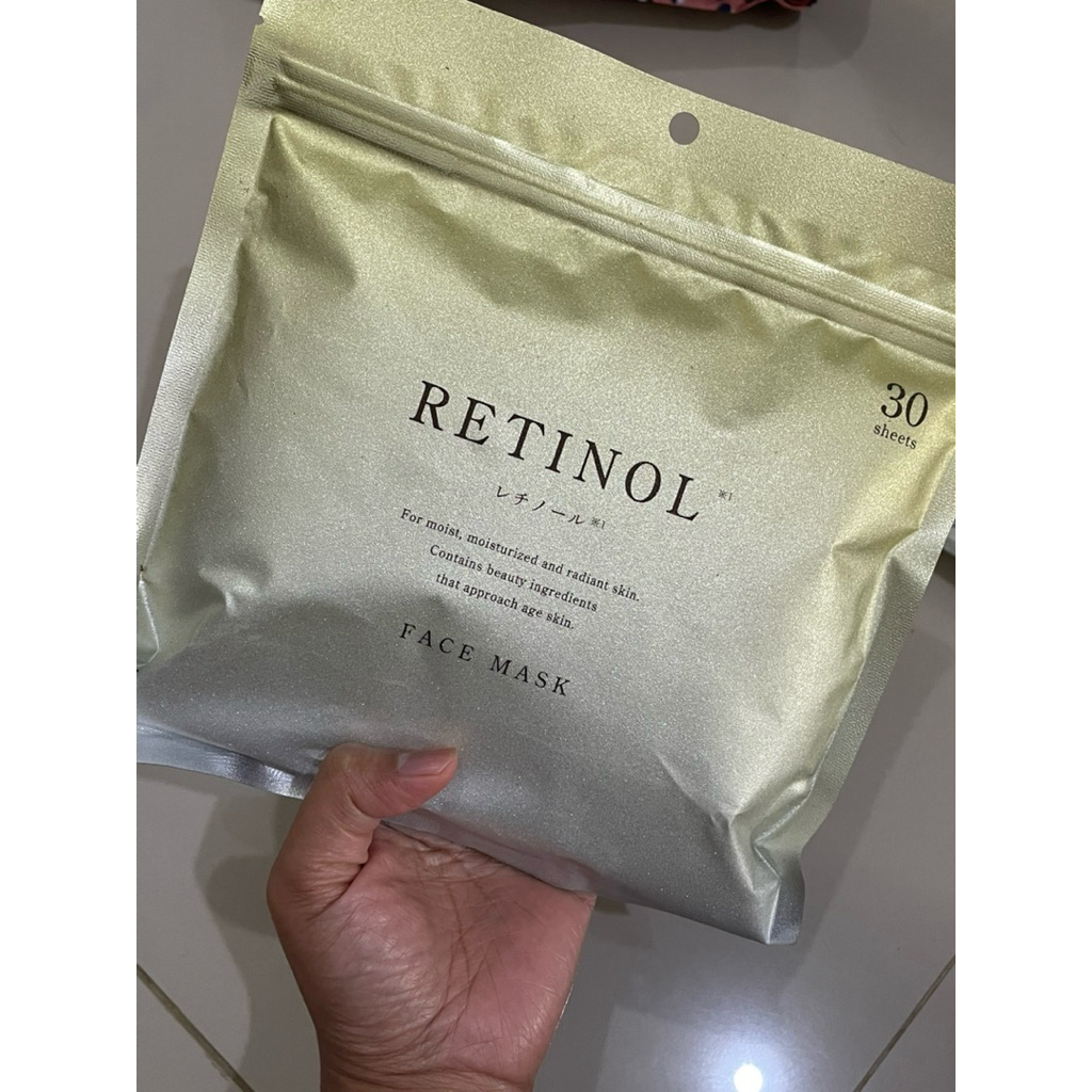 Jual masker jepang retinol glutathione niacinamide | Shopee Indonesia