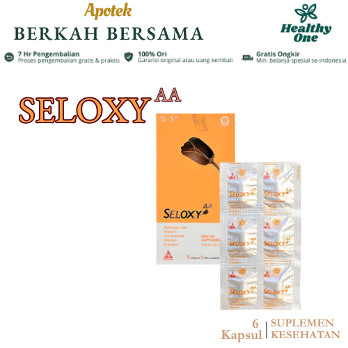 Jual SELOXY AA 1 STRIP 6 TABLET | Shopee Indonesia