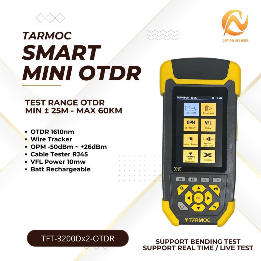 Jual Tarmoc TFT-3200D-OTDR | Fiber Optic mini OTDR 1310/1550nm 60KM ...