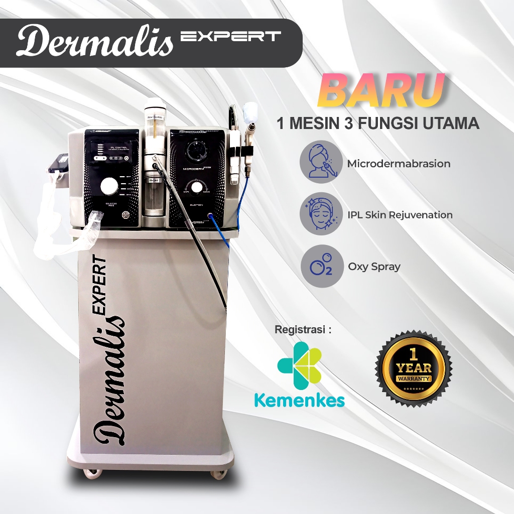 Jual Dermalis Expert Microdermabrasi IPL Oxy Facial | Shopee Indonesia