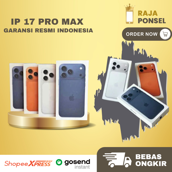 Jual Handphone iPhone 17 Pro Max 256GB 512GB 1TB 2TB Garansi Resmi ...