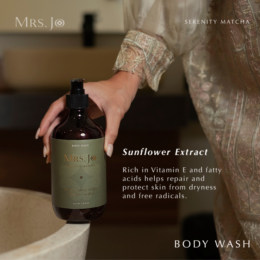 Jual Mrs Jo Serenity Matcha Body Wash Aromatic Antibacterial Sabun ...