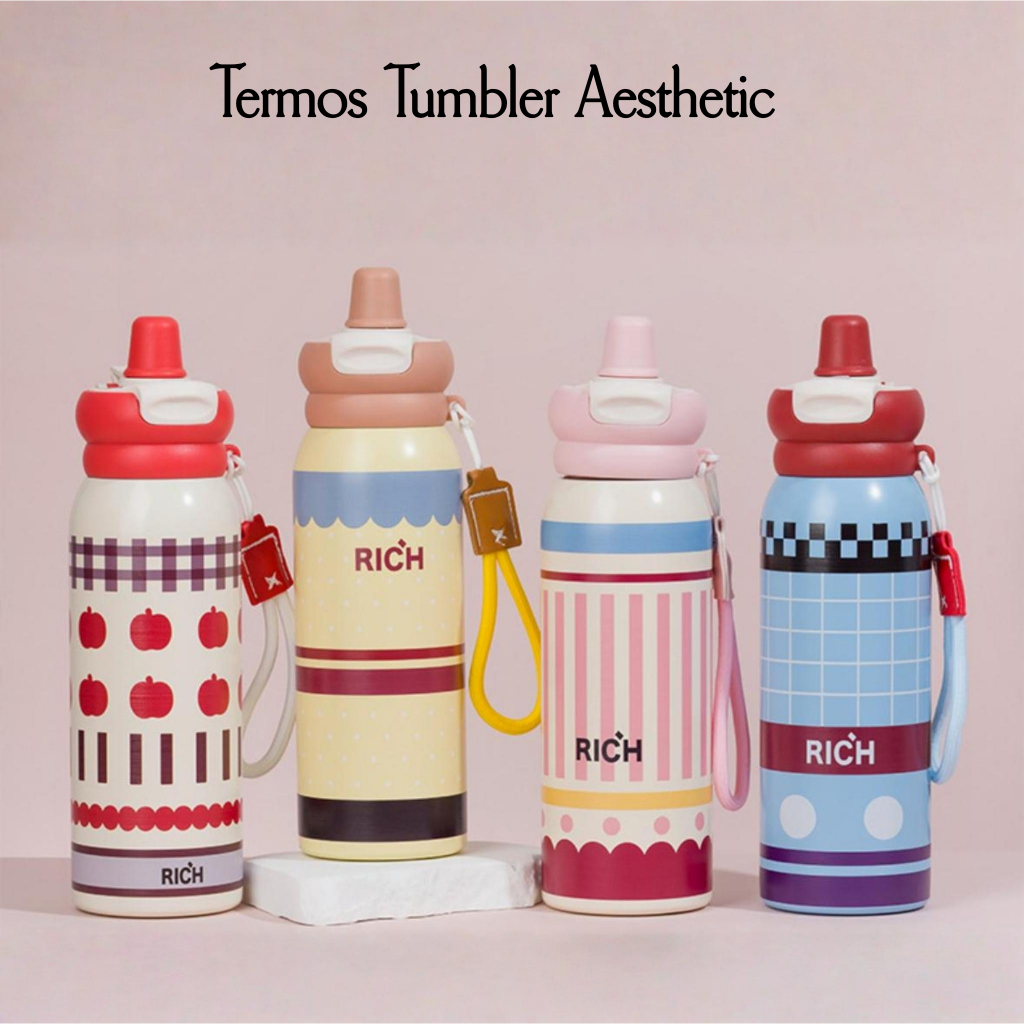 Jual Tumbler Cute Rich Stainless SUS 316 / Tumbler Little Joy 620ml ...