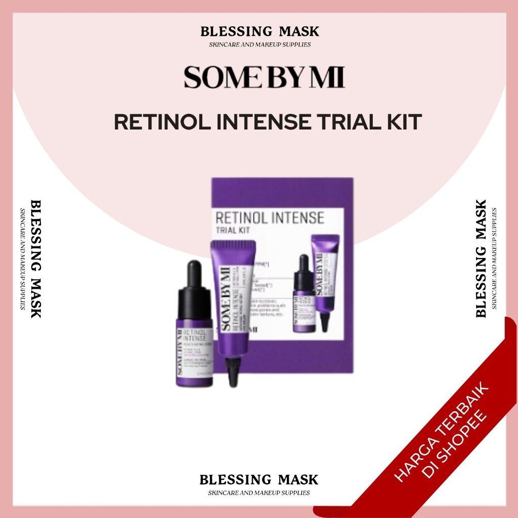 Jual SOME BY MI Retinol Intense Trial Kit | Somebymi Travel kit ...