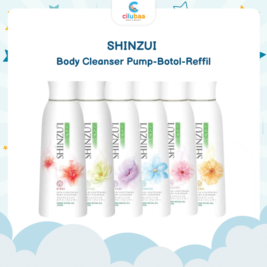 Jual Shinzui Body Cleanser Botol 225mL - Pump 480mL | Shinzui Sabun ...