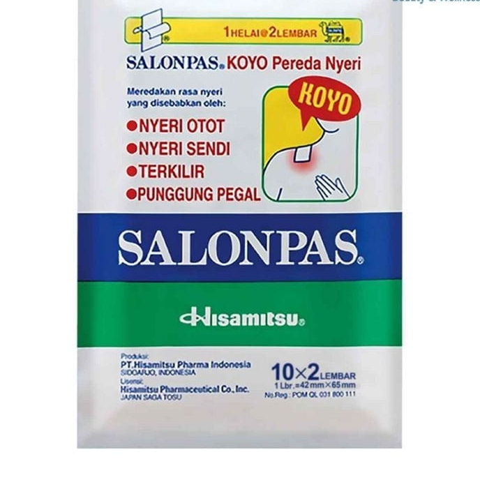 Jual Salonpas Koyo Super Biru 20 Lembar | Shopee Indonesia