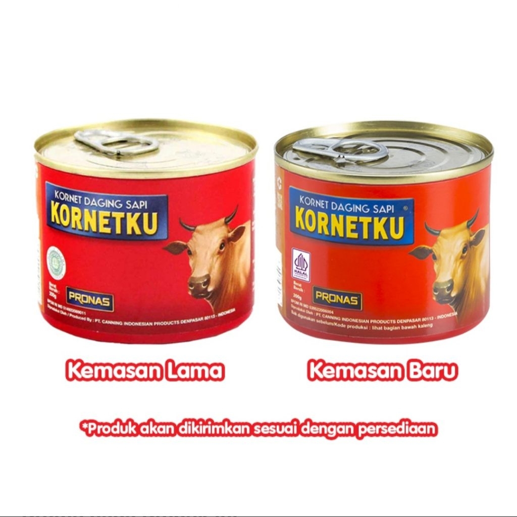 Jual Pronas Kornetku Kornet Beef 200g | Shopee Indonesia