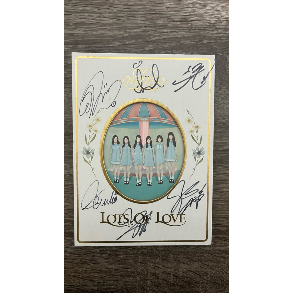 Jual ( SOLD ) GFRIEND 1st Full Album LOL - Signed by All Members ...