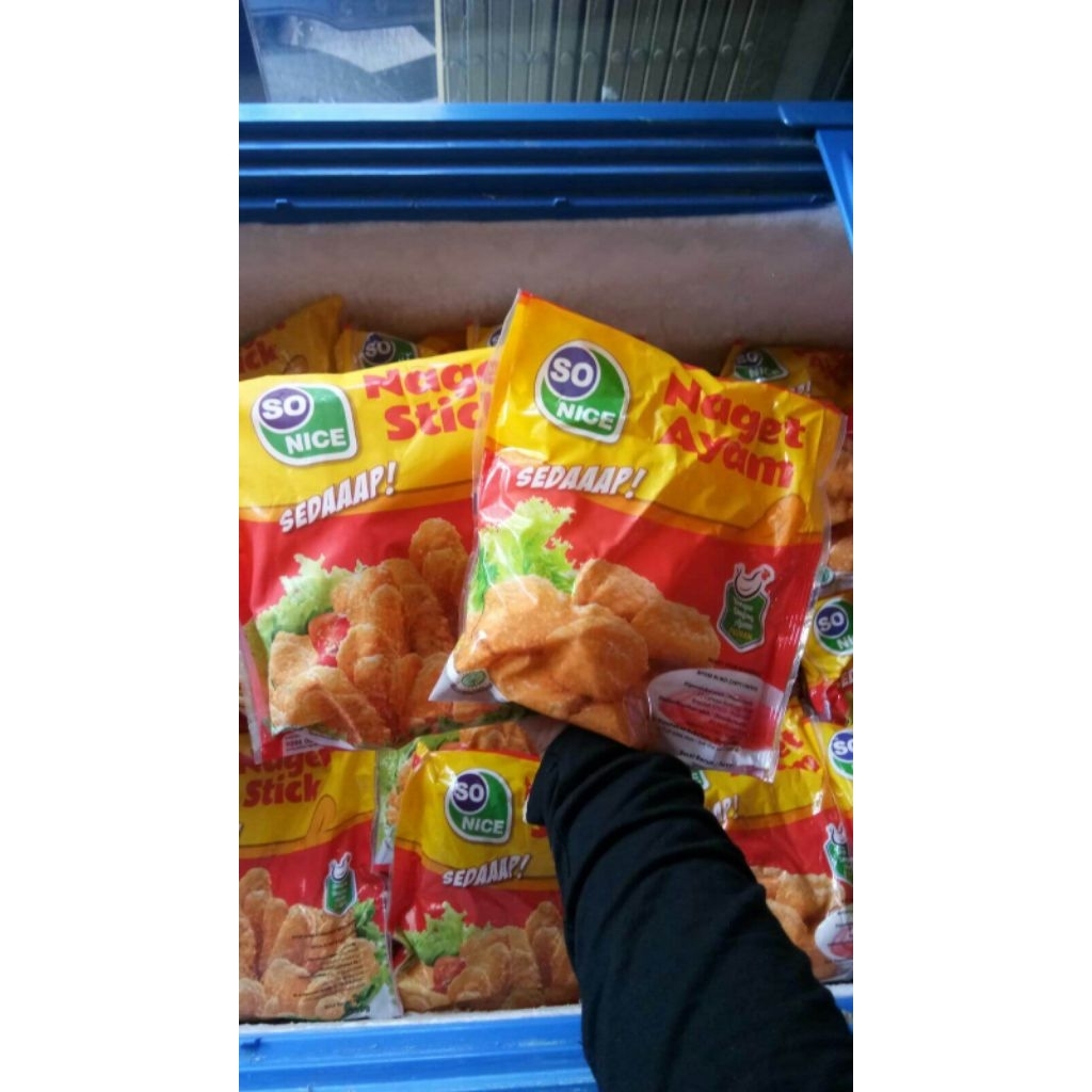 Jual Naget Sonice 500g ayam bentuk koin | Shopee Indonesia