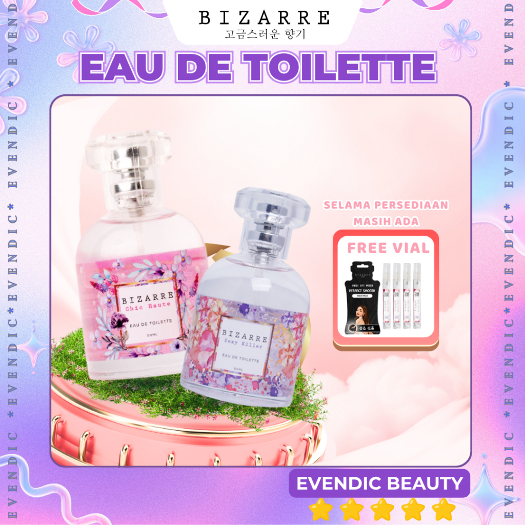 Jual READY BIZARRE Parfum Wanita Eau De Toilette/EDT 50 ml | ORIGINAL ...