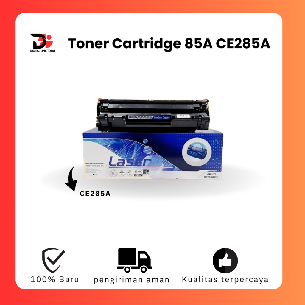 Jual Toner Cartridge HP 85A CE285A Toner printer HP P1005, P1006, P1102 ...