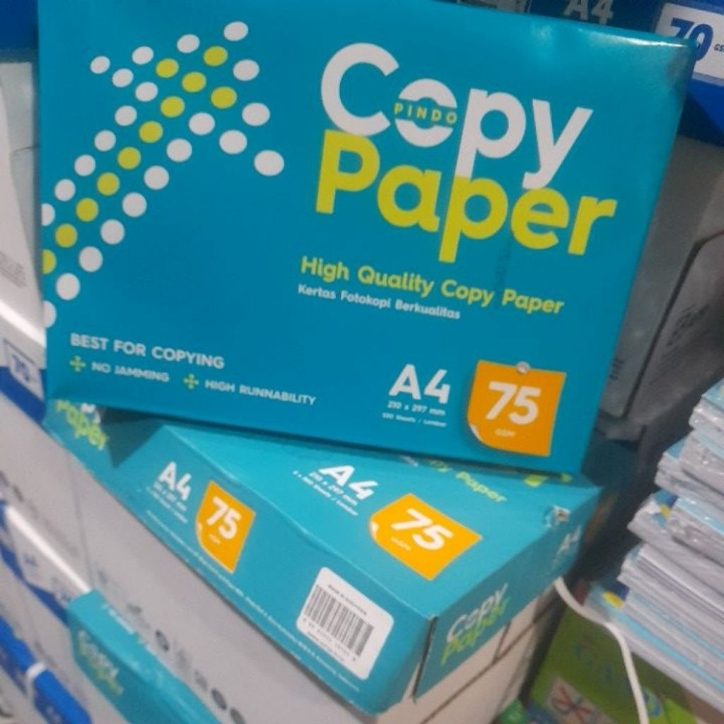 Jual Copy Paper A4 75 gsm 1 rim (500 lembar) | Shopee Indonesia