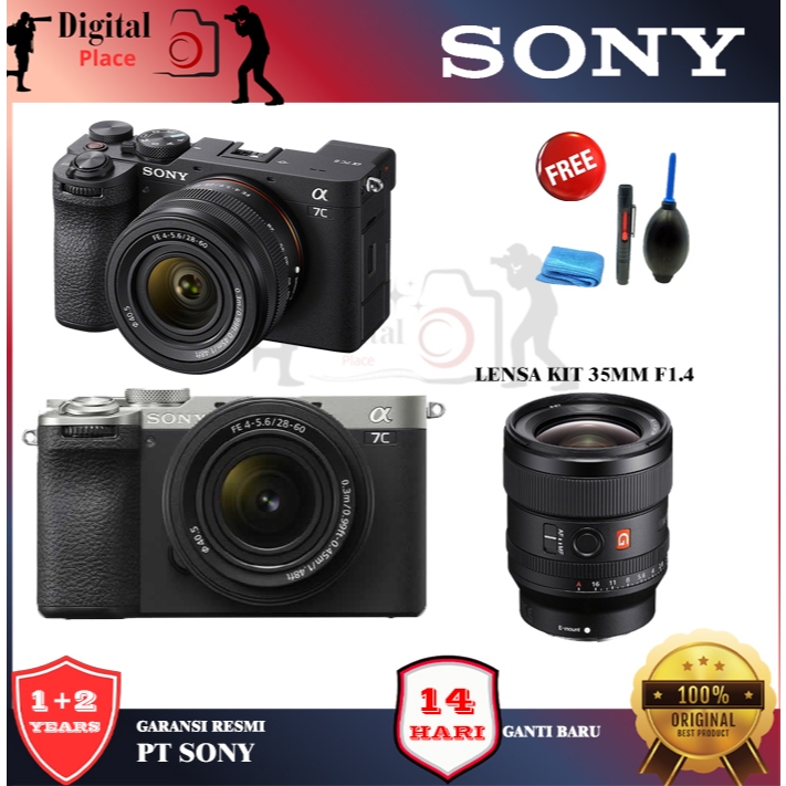 Jual Sony a7C II Kit / Sony Alpha A7C II BODY / SONY A7cII Body / Sony Alpha 7C II | Shopee ...