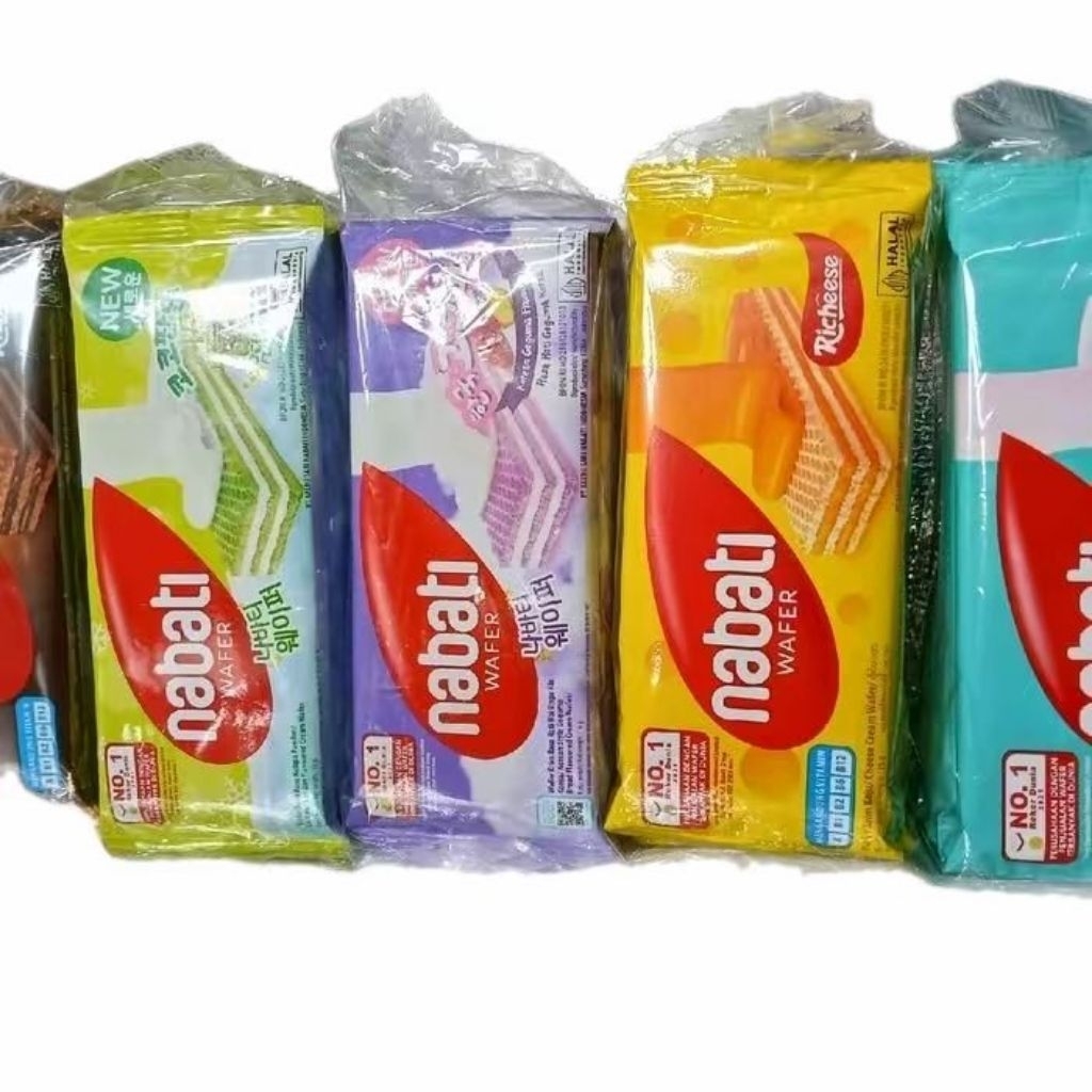 Jual NABATI WAFER RASA RICHOCO COKELAT| KEJU | PINK LAVA | KOREA GEGUMA ...