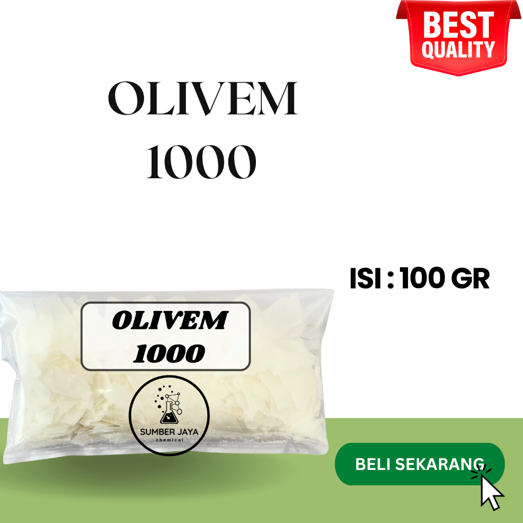 Jual Olivem 1000 / Cetearyl Olivate & Sorbitan Olivate 100 Gram ...