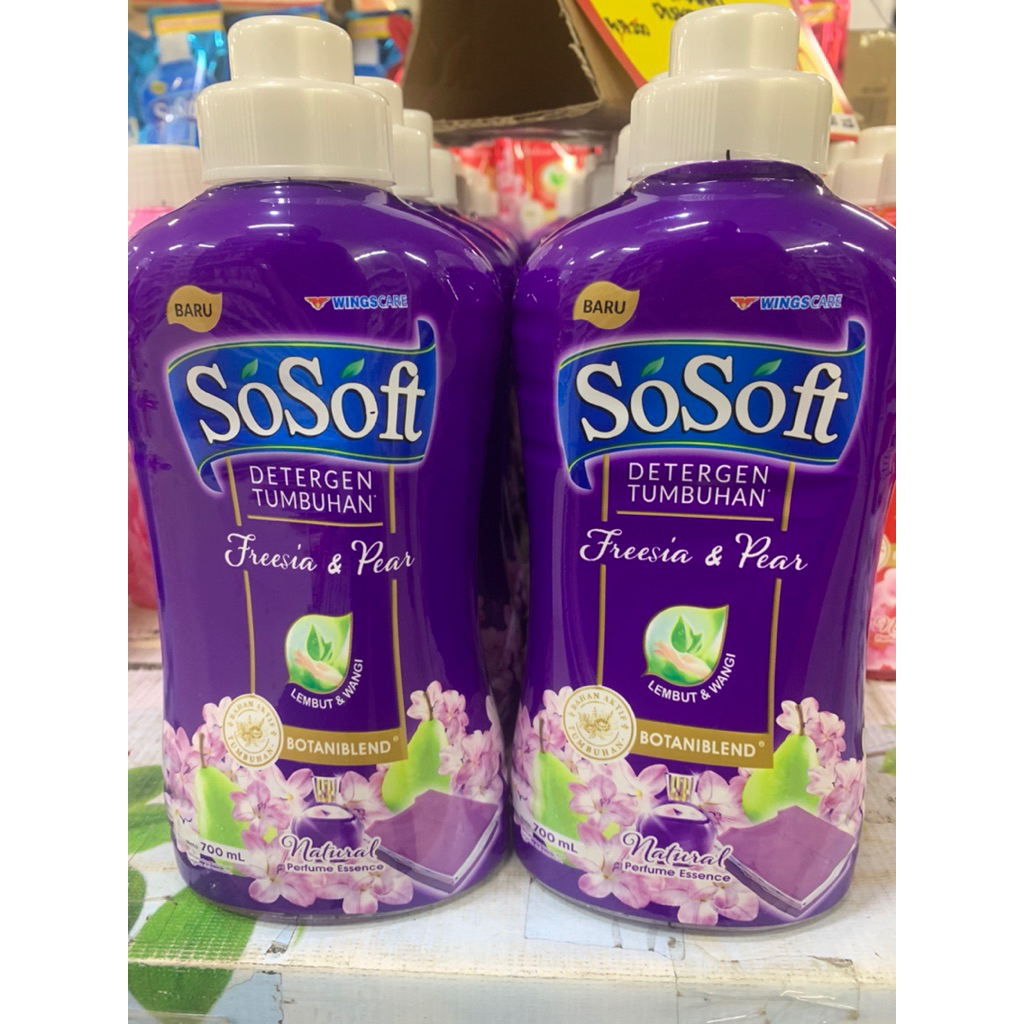 Jual SOSOFT BOTOL DETERGEN CAIR 700ML | Shopee Indonesia