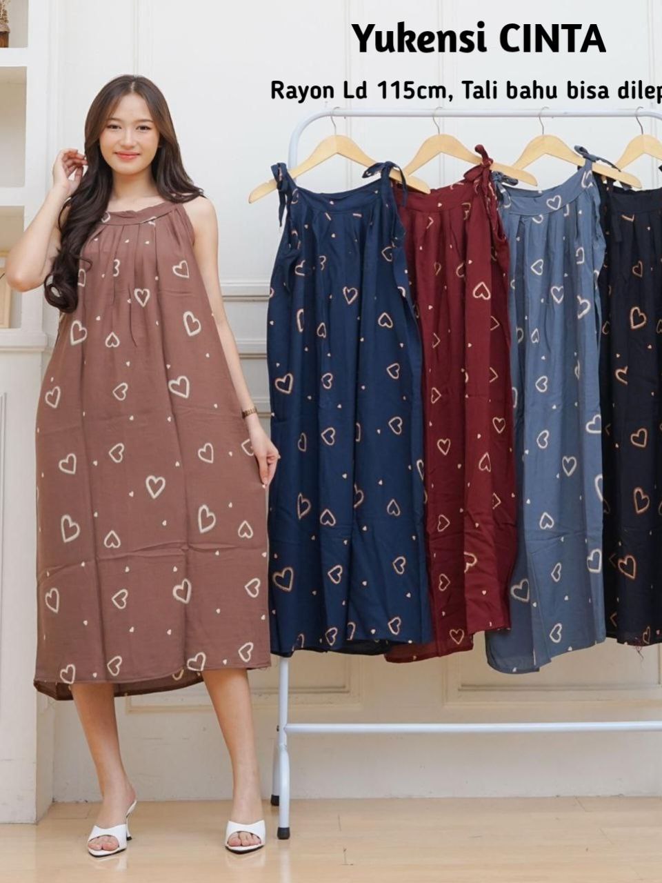 Jual Home Dress Kekinian Daster Yukensi Motif Terbaru Bahan Rayon ...