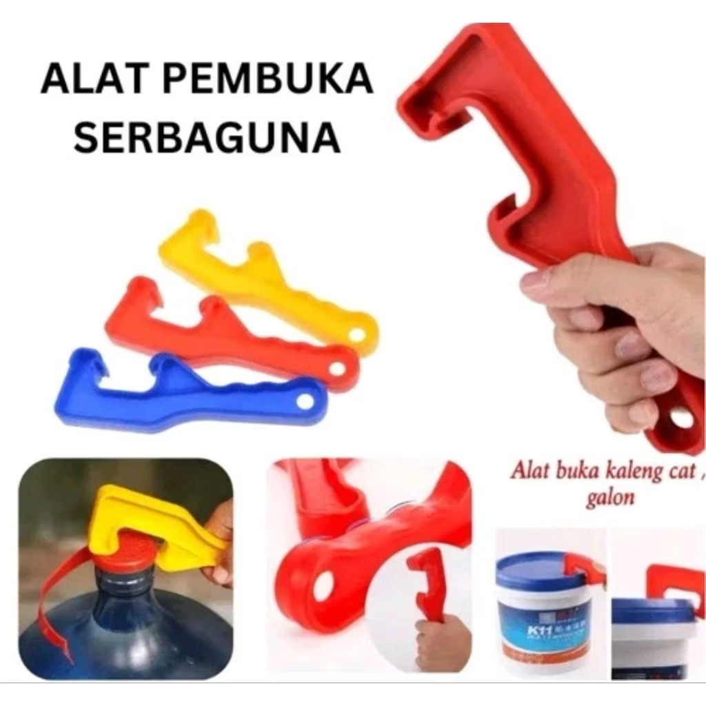 Jual Alat Pembuka Gallon Galon / Kaleng Cat / Pembuka Serba Guna ...