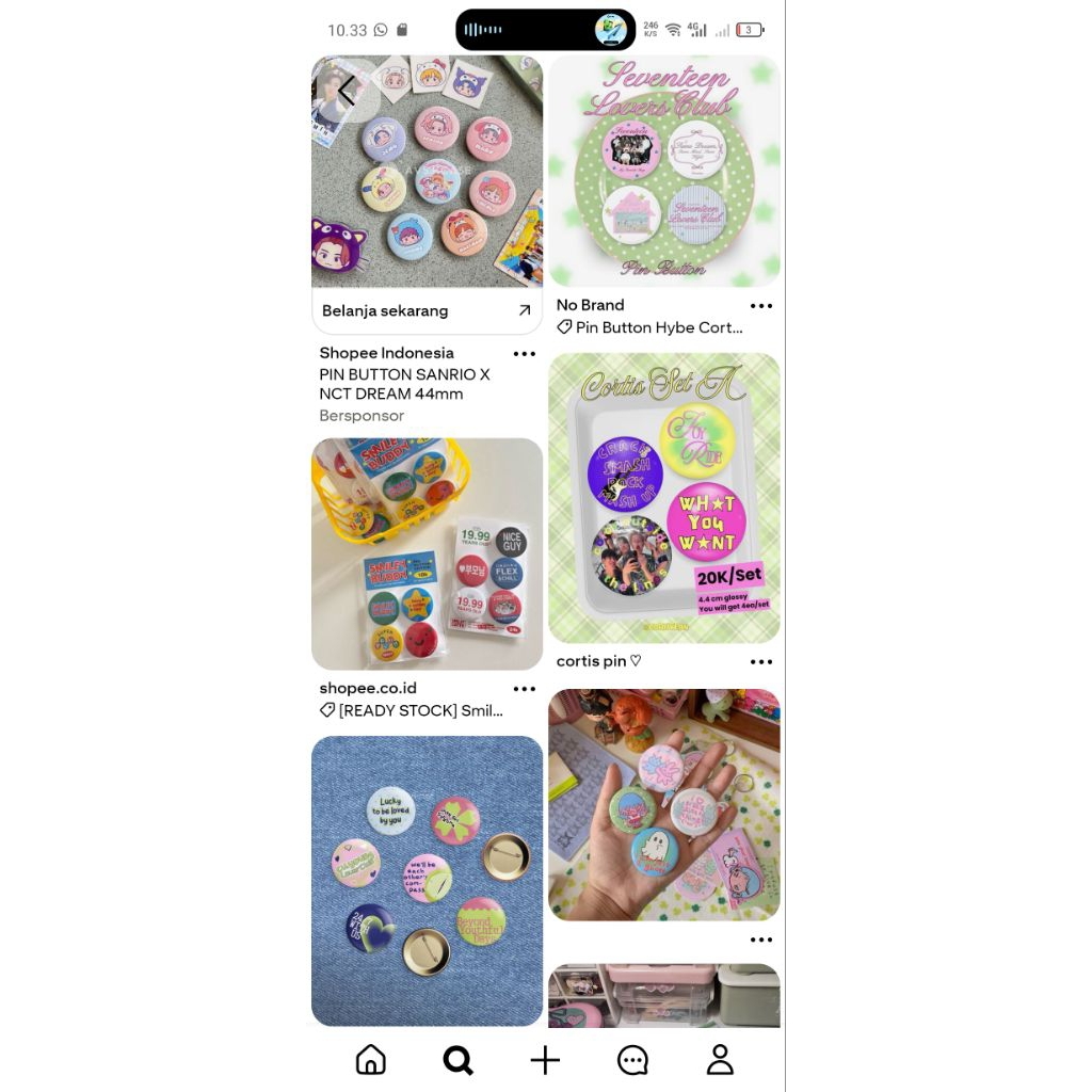 Jual Customize Pin Badge (Katalog semetara) | Shopee Indonesia