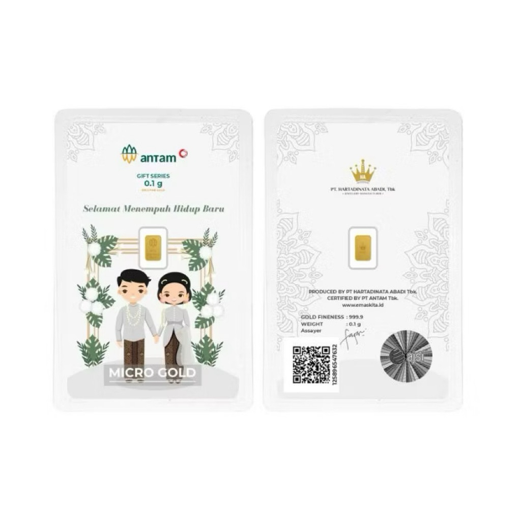 Jual LOGAM MULIA Hartadinata Premium Micro Gold Edisi Selamat Menempuh ...