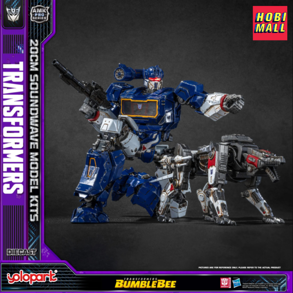 Jual Action Figure Model Kit Yolopark AMK Pro Series Soundwave dari ...