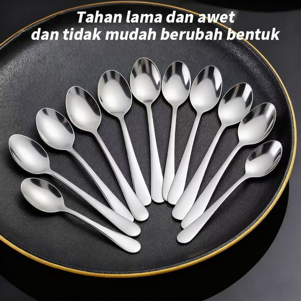 Jual Harga Spesial! Setelan Sendok Garpu Hotel 12PCS - Stainless Steel ...