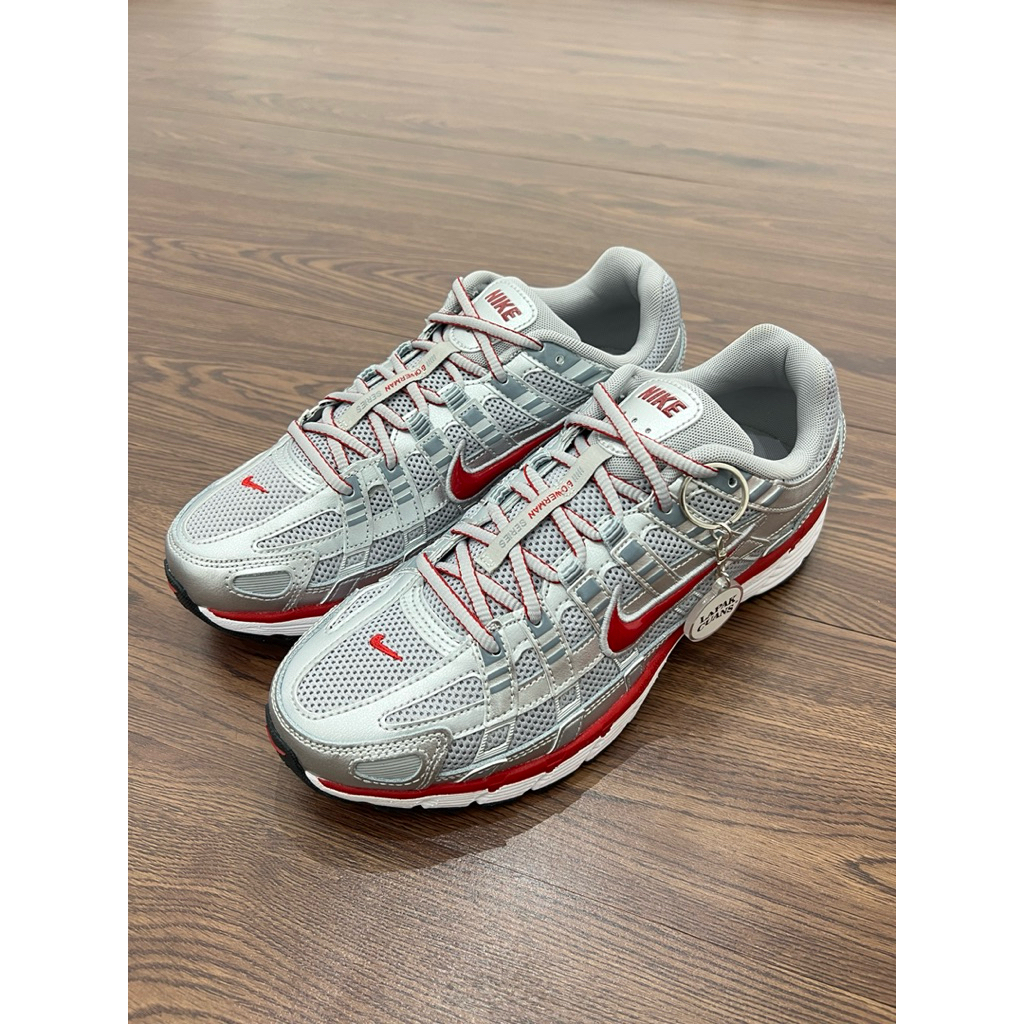 Jual Nike P6000 Metallic Silver Gym Red (RESMI PT. NIKE) | Shopee Indonesia