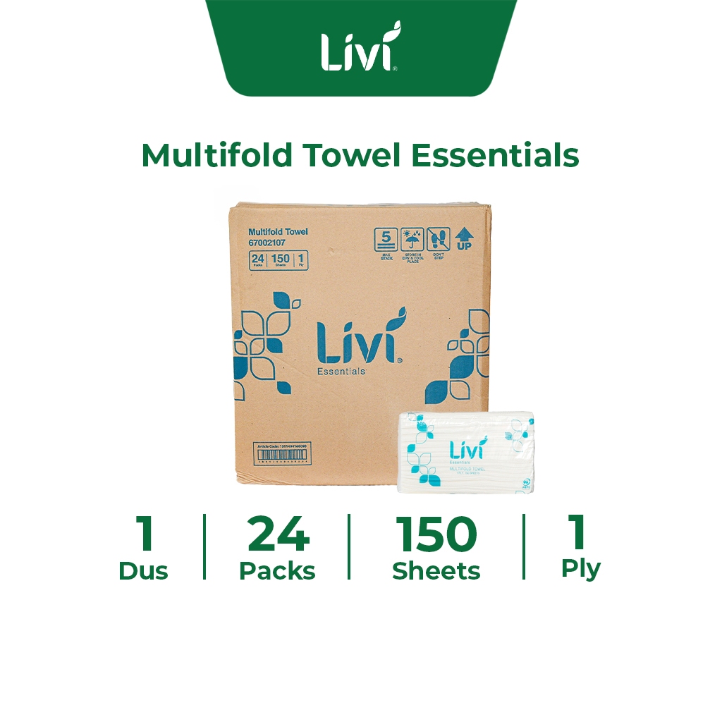 Jual Tisu LIVI Multifold Essentials Hand Towel | Tissue Livi MFold ...