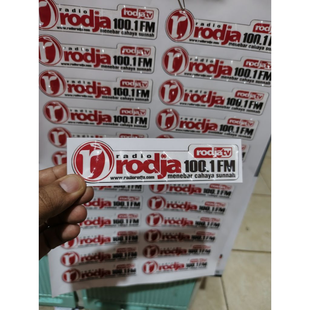Jual sticker radio rodja rodja tv hologram | Shopee Indonesia