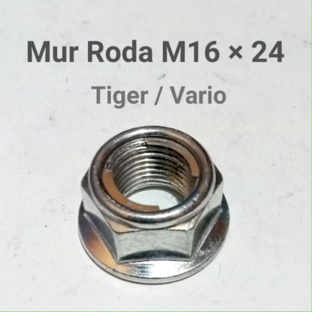 Jual MUR AS RODA BELAKANG M16 KUNCI 24 TIGER VARIO BEAT SCOOPY SPACY ...