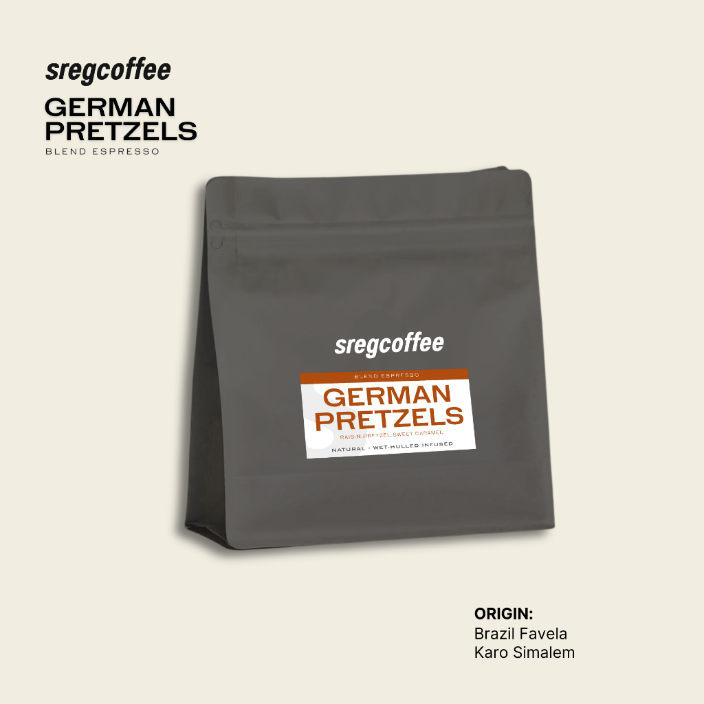 Jual Sreg Coffee - German Pretzels | Biji Kopi Arabika Blend Espresso ...