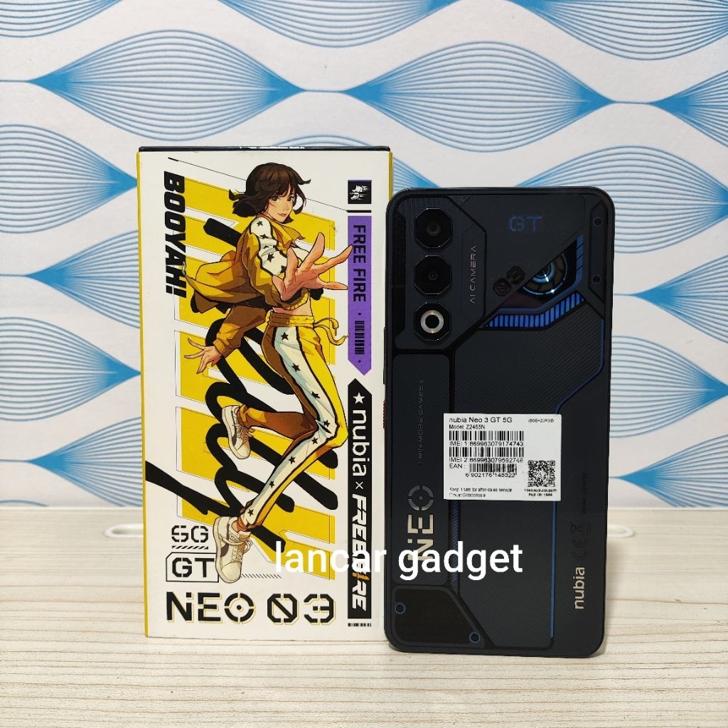 Jual ZTE NUBIA NEO 03 GT 5G 8/256GB SECOND | Shopee Indonesia