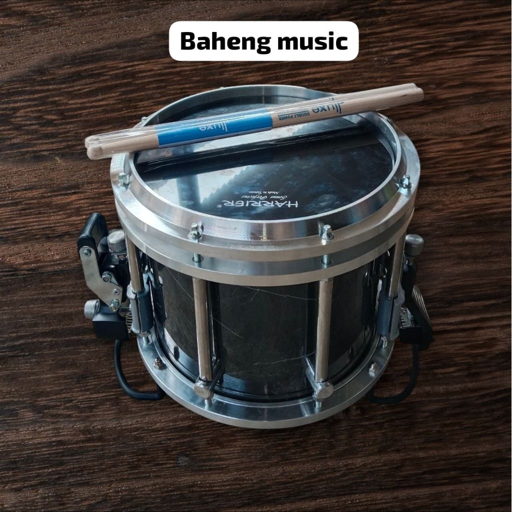 Jual snare HTS 10" inc + stick (harnes airfram / harnes fiber) | Shopee ...