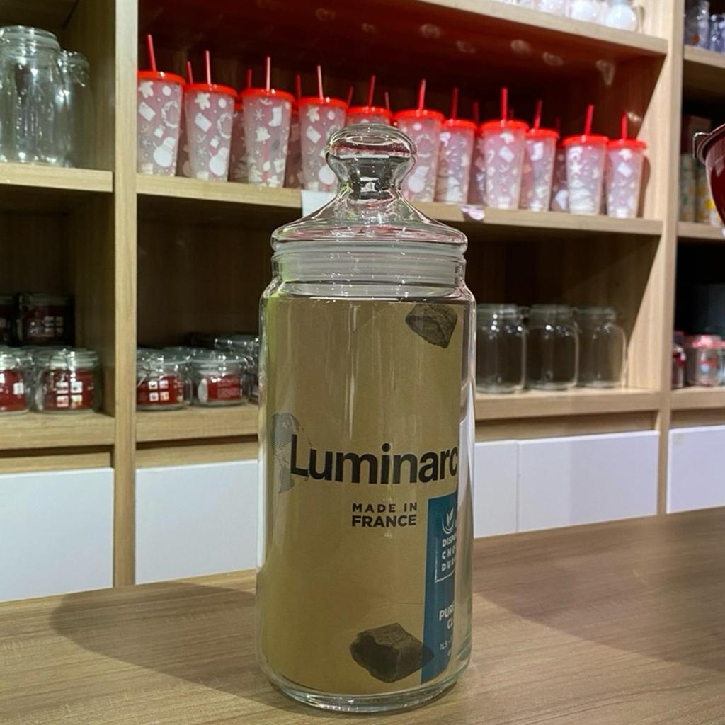 Jual GARANSI PECAH DAN ORIGINAL luminarc Toples Pot Club Clear Jar 1,5L ...