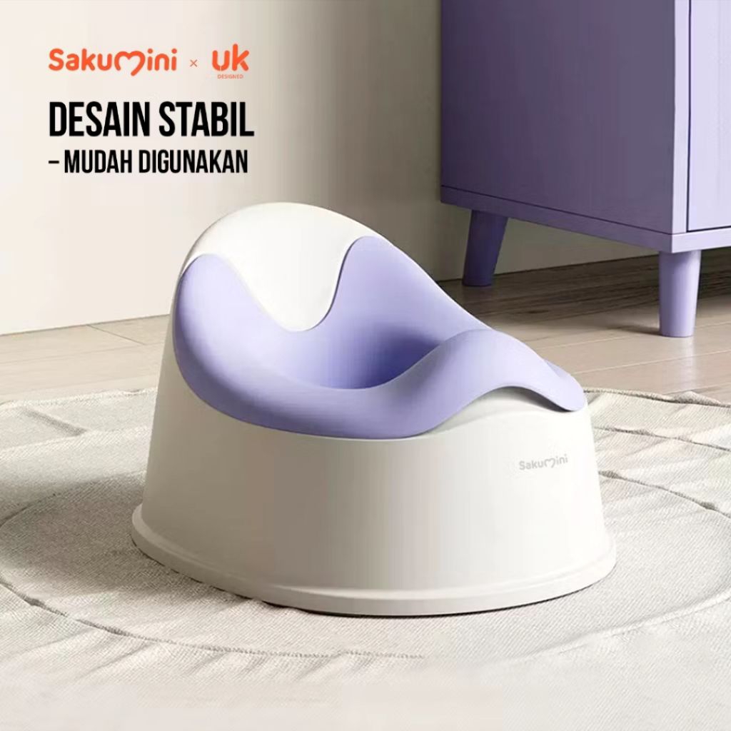 Jual SAKUMINI Simple Potty Training Portable Closet Duduk Anak Pispot ...