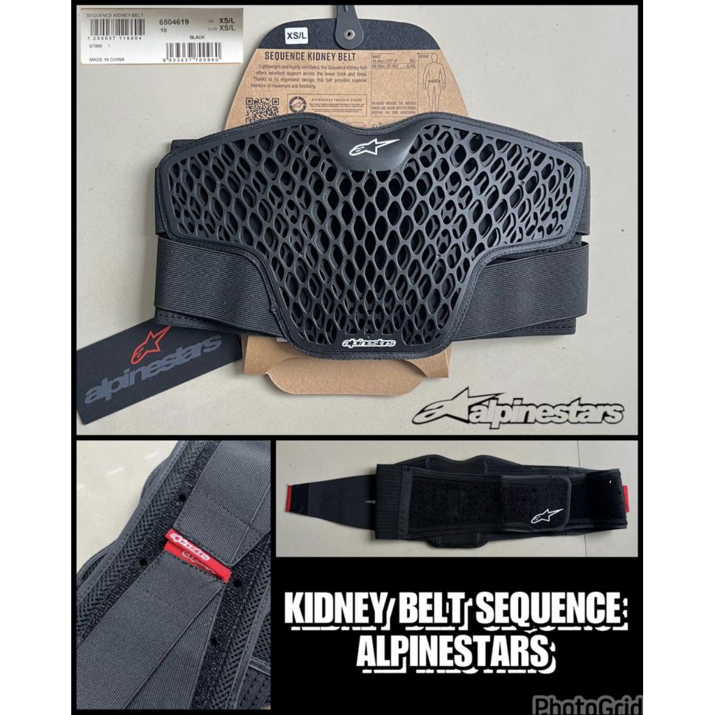 Jual Kidney Belt Sequence Alpinestars | Shopee Indonesia