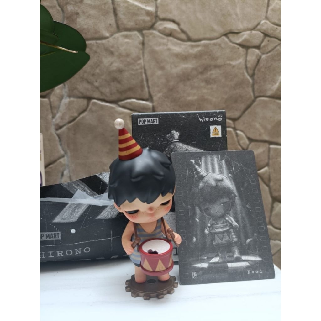Jual Pop Mart Hirono Mime Series Fool 100% Mulus Unsealed | Shopee ...