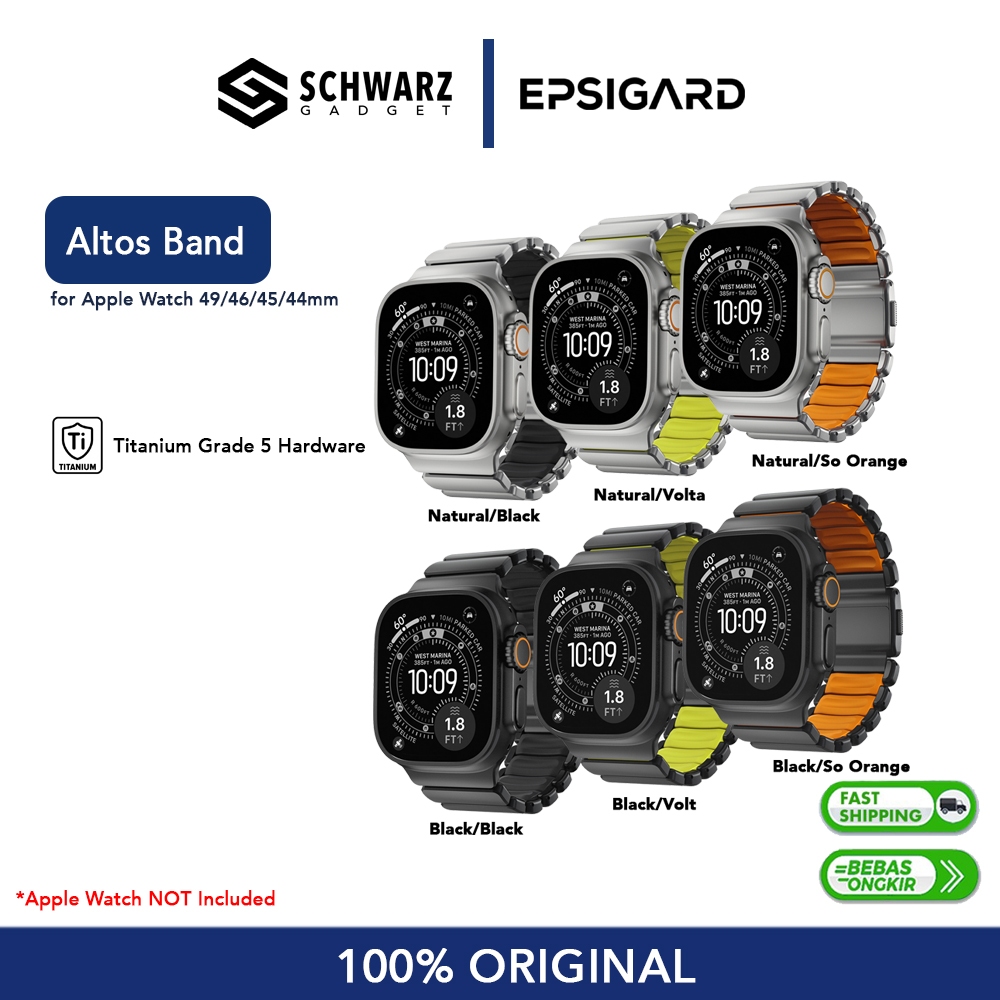 Jual Strap Apple Watch Ultra 3/2/1 (49mm) Series 11/10 (46mm) 9//8/7 ...