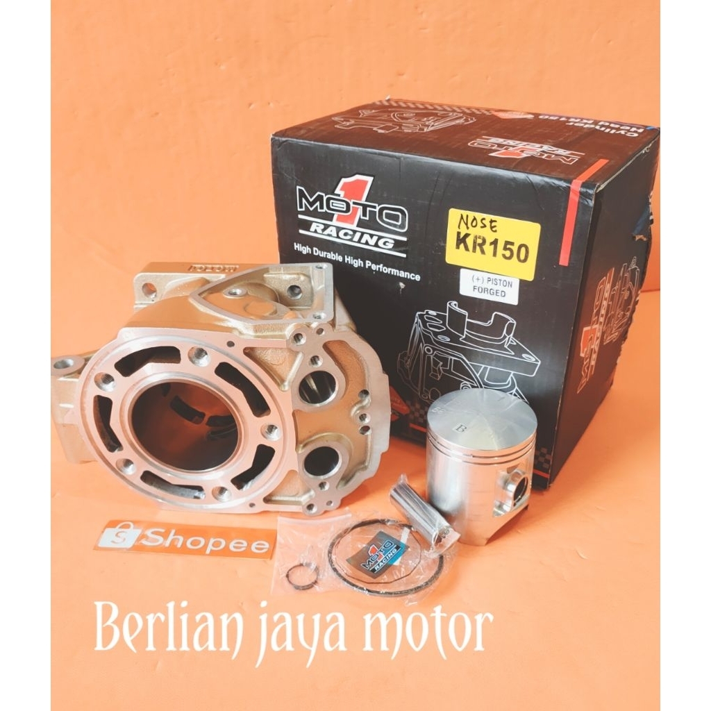 Jual blok seher/cylinder blok seher moto 1 ukuran 59 pin 15 buat motor ...