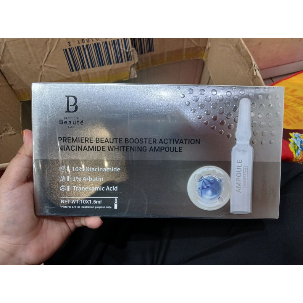 Jual PREMIERE BEAUTE BOOSTER ACTIVATION NIACINAMIDE WHITENING AMPOUL ...