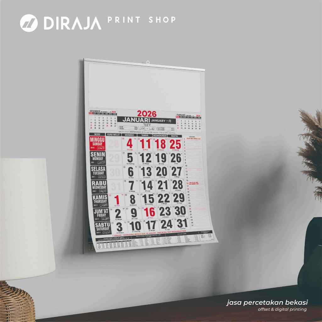 Jual Kalender 2026 + Cetak Kop Iklan | Shopee Indonesia