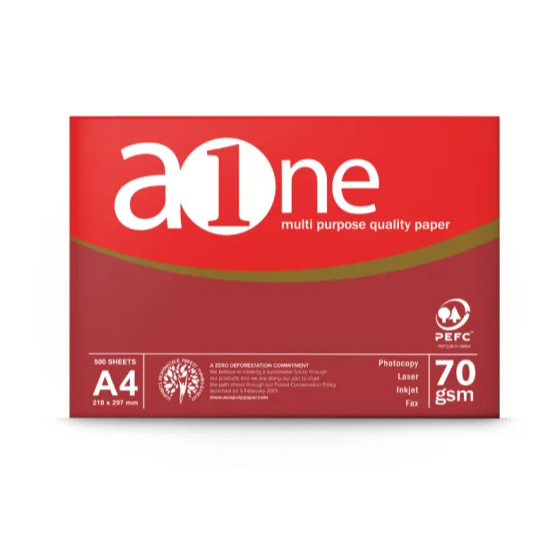 Jual KERTAS HVS AONE A4 70GR /KERTAS FOTO COPY/KERTAS PRINT AONE / 1 ...