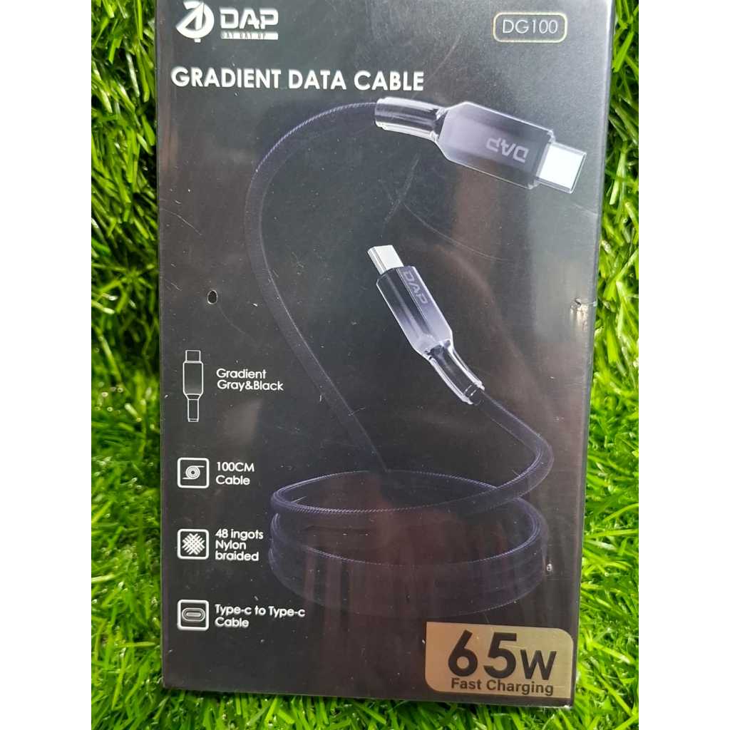 Jual DAP DG100 Data cable PD65W TYPE C Cable Data Fast Charging ...