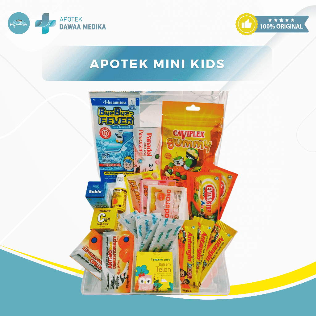 Jual Apotek Mini Kids Lengkap By Apotek Dawaa Medika Gift Box Mini ...