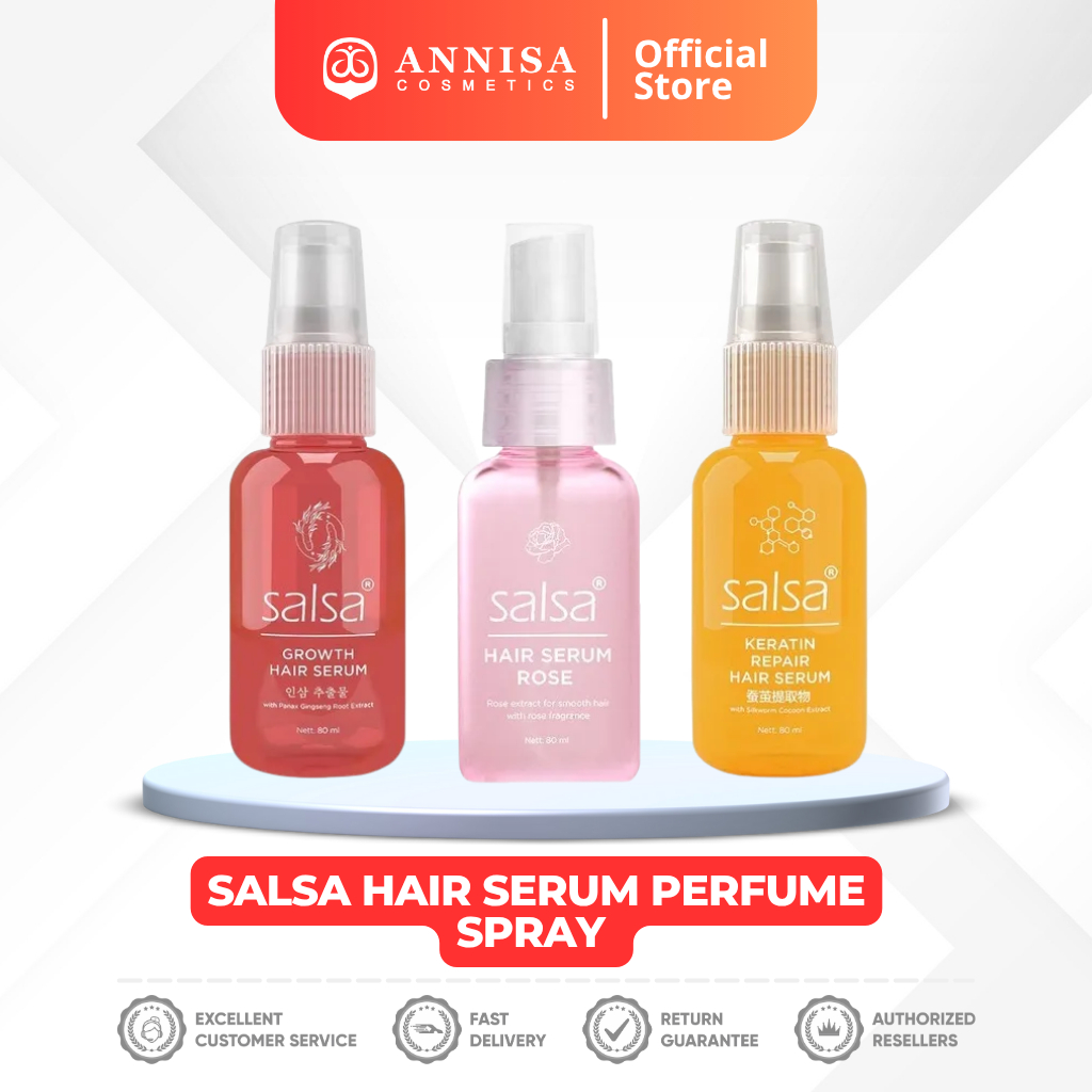Jual SALSA HAIR SERUM PERFUME SPRAY - Vitamin Rambut Kering Rontok ...