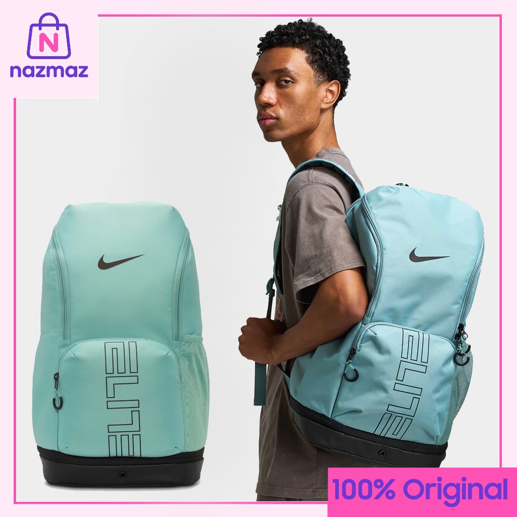 Jual Tas Nike Varsity Hoops Elite Backpack 100% Authentic Cannon GREEN ...