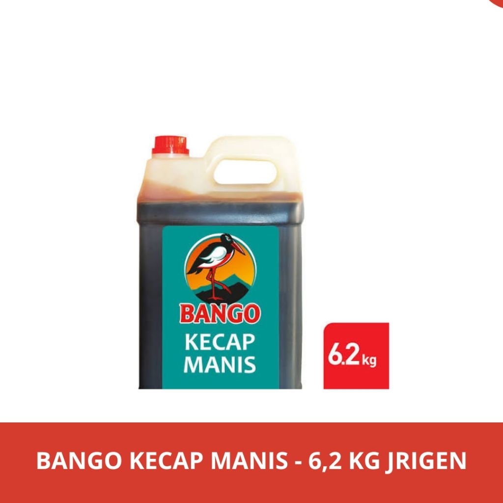 Jual kecap Bango jrigen 6,2kg - Bango kecap manis | Shopee Indonesia