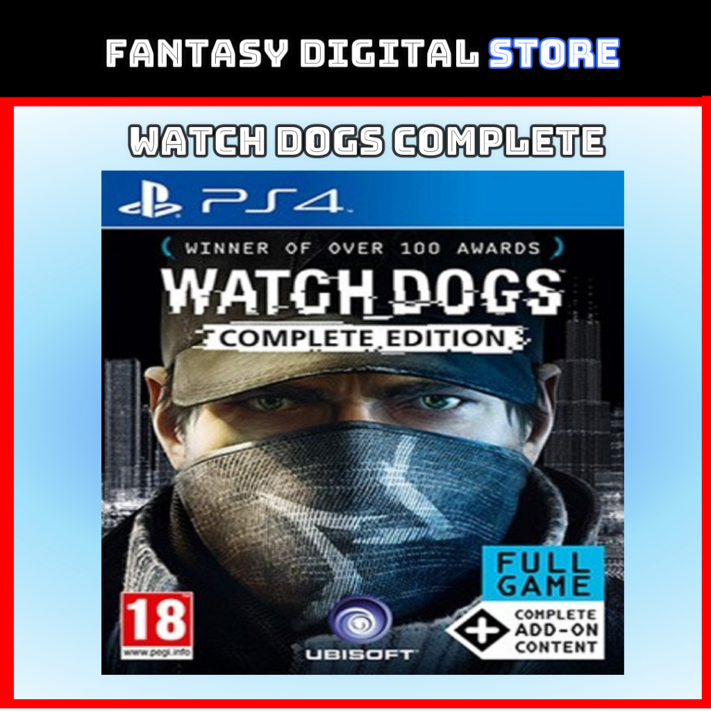 Jual Watch Dogs Complete Edition PS4 PS5 Digital | Shopee Indonesia
