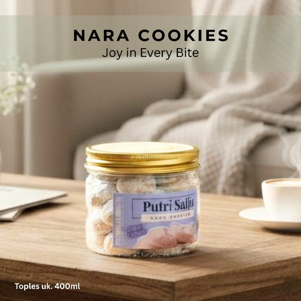 Jual Putri Salju Keju Edam NARA COOKIES Premium | Shopee Indonesia
