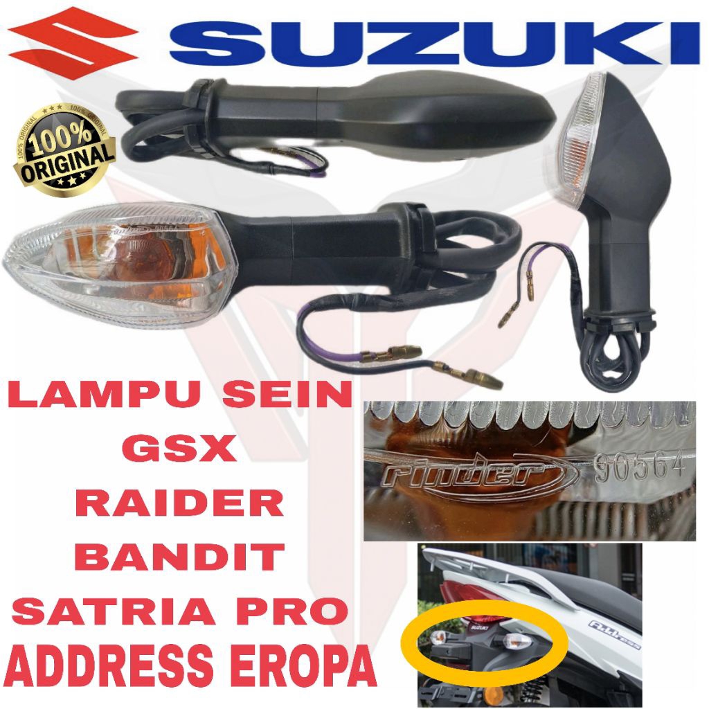 Jual Lampu sein sen riting Suzuki GSX R S RAIDER BANDIT SATRIA PRO 150 ...